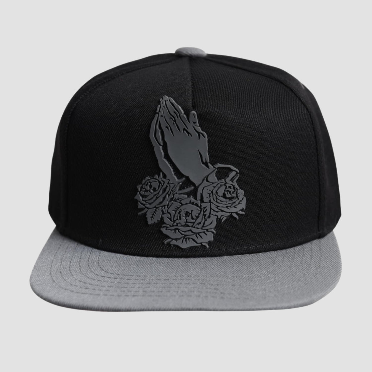 Prayer Skull Roses Snapback | Ring Of Fire Clothing