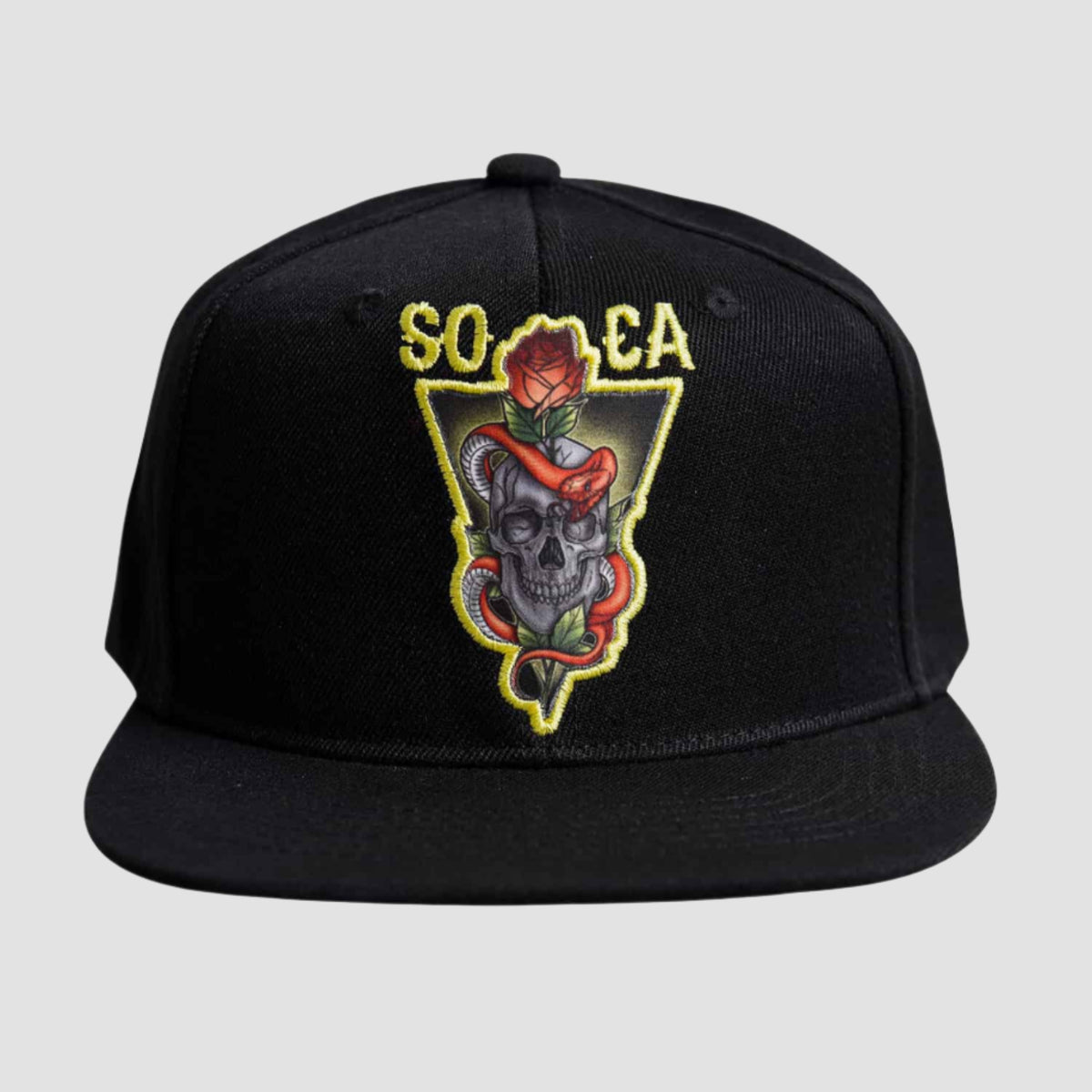 SoCal Skull Snapback - Ring Of Fire Clothing