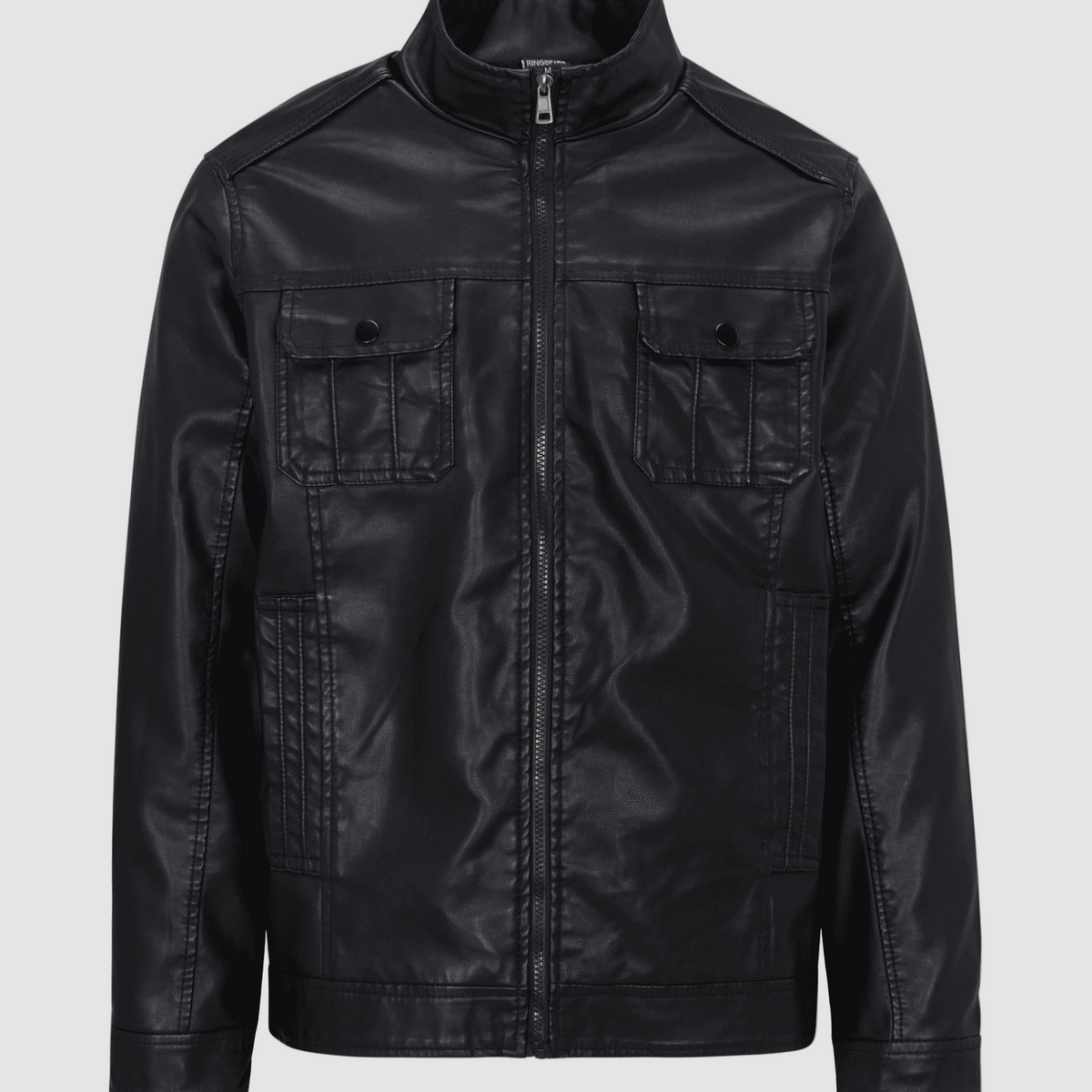Men's Radford Vegan Leather Jacket | Ring of Fire Clothing – Ring Of ...